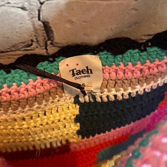 TACH | Dresses | Tach X Meryl Crochet Mini Dress | Poshmark